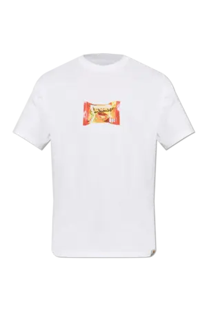 Carhartt Work In Progress T-shirt "road Side Snack - White