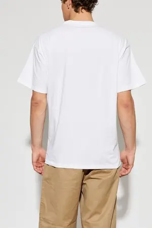 Carhartt Work In Progress T-shirt "road Side Snack - White