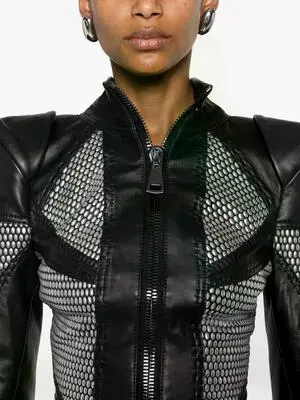 MITILIANE COUTURE Studded Shoulder Mini Dress