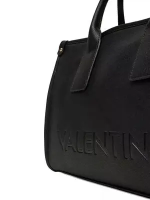 MARIO VALENTINO Foxy Re Logo-embossed Tote Bag