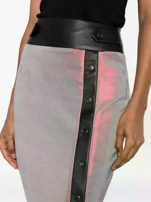 MITILIANE COUTURE Button-up Midi Skirt