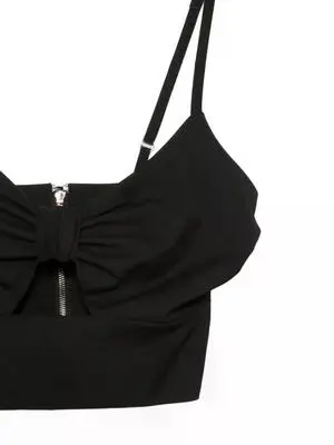 MITILIANE COUTURE Cropped Top With Bow Detail