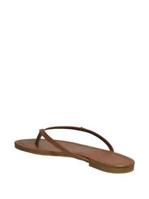 Ralph Lauren Logo Plaque Flip-flop Sandals