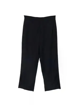 COSTUMEIN Frayed-edge Wide-leg Trousers - Blue