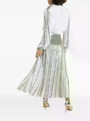 TEMPERLEY LONDON Filigree Sequin Embellished Blouse