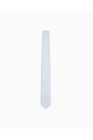 Giorgio Armani Pure Silk Neck Tie - Grey