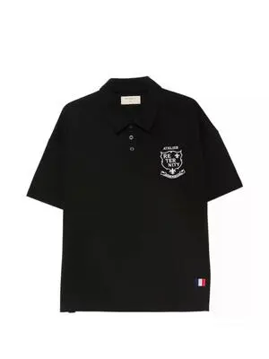 RETERNITY L'aterlier De La Rue Logo-embroidered Polo Shirt