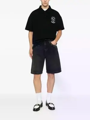 RETERNITY L'aterlier De La Rue Logo-embroidered Polo Shirt