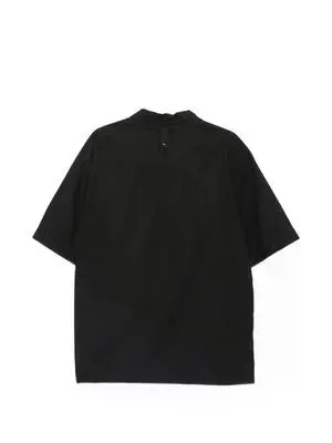 Stone Island Straight-cut Logo-embroidered Shirt