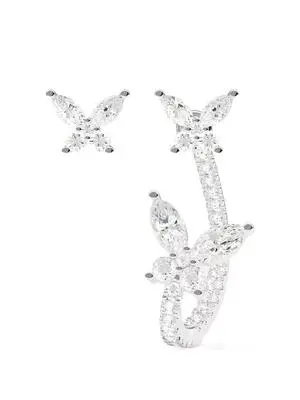 APM MONACO Asymmetric Butterfly Earrings