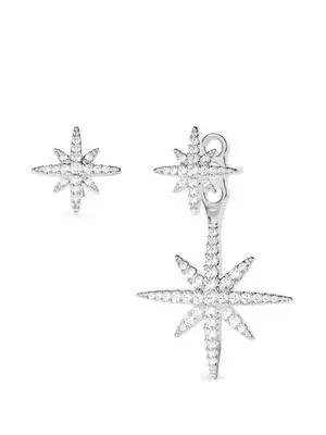 APM MONACO Météorites Asymmetric Earrings - Silver