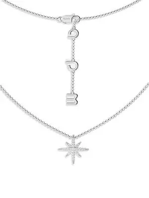 APM MONACO Météorites Star Pendant Necklace - Silver