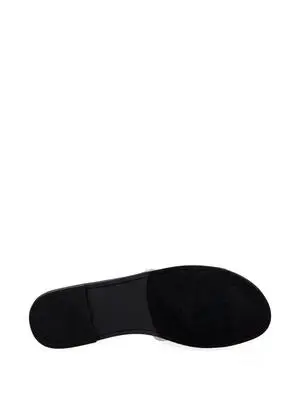 Dkny Logo Patch Mesh Sandals
