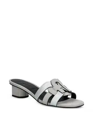 Furla Logo Detailed Sandals