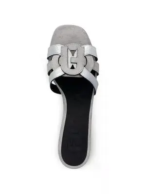 Furla Logo Detailed Sandals