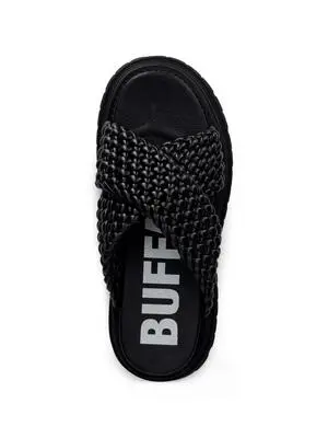 BUFFALO Lennox Braided Crossover-strap Sandals
