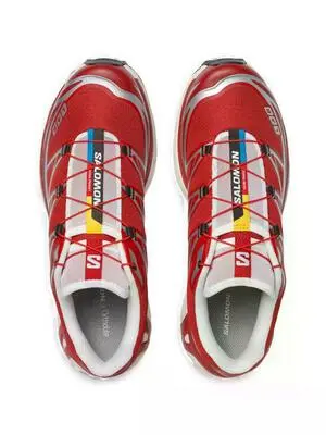 SALOMON Xt-6 Lace-up Sneakers - Red