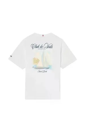 MC2 SAINT BARTH Portland T-shirt With Club De Voile Print