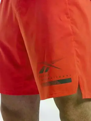 REEBOK Logo-print Track Shorts