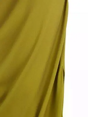 CORTANA Delore One-shoulder Draped Maxi Dress