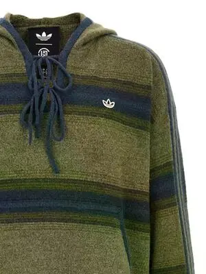 Adidas Baja Cloud Striped Hoodie