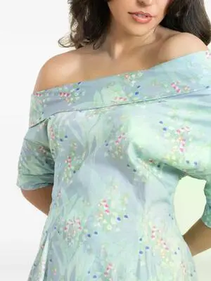 Bernadette Bowers Floral-print Maxi Dress