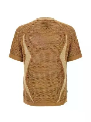 Adidas X Edison Chen Clot Crochet Knit Sweater - Brown