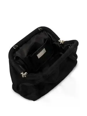 TWENTY FOURHAITCH Bakios Jewelled-buckle Clutch Bag