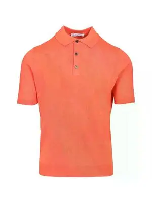 AL DUCA D’AOSTA 1902 Ribbed-trim Polo Shirt - Red