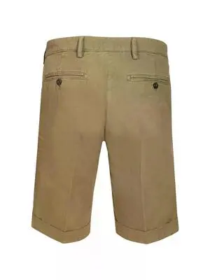 AL DUCA D’AOSTA 1902 Pleated Turn-up Shorts