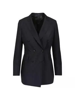 LATORRE Double-breasted Blazer - Black