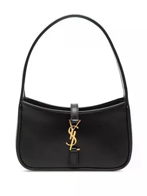 Saint Laurent Le 5 A 7 Shoulder Bag - Black