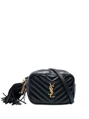 Saint Laurent Monogram Lou Camera Bag - Black