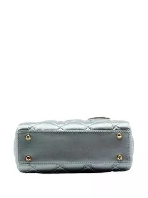 Dior 2019 Mini Lady Satchel - Grey