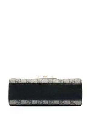 Gucci Gg Supreme Padlock Crossbody Bag