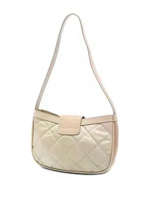Burberry Quilted Nylon And Leather Sophie Shoulder Bag