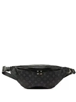 LOUIS VUITTON Monogram Eclipse Discovery Bumbag Pm Belt Bag - Black