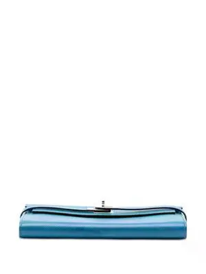 Hermès 2013 Grain D'h Kelly Long Wallet