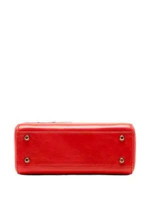 Dior Mini Lady Satchel - Red