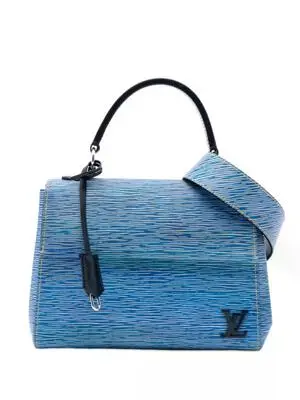 LOUIS VUITTON Epi Denim Cluny Bb Satchel - Blue