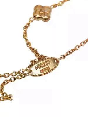 LOUIS VUITTON Plated Flower Necklace