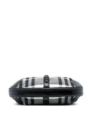 Burberry Check Nylon Grafton Hobo Bag