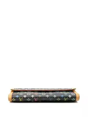 LOUIS VUITTON 2004 Monogram Multicolor Porte Tresor International Wallet Long Wallets