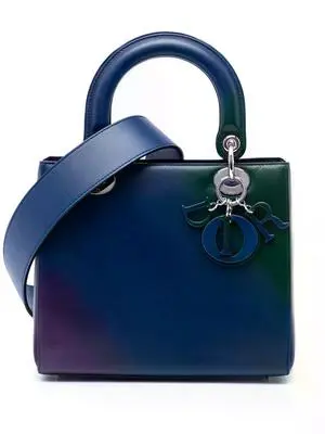 Dior Medium Lady Satchel - Blue