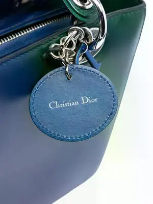 Dior Medium Lady Satchel - Blue