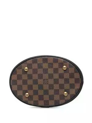 LOUIS VUITTON Damier Ebene Marais Bucket Bag