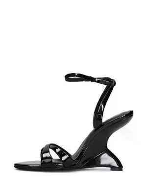 MARC ELLIS Sculptural Wedge Sandals