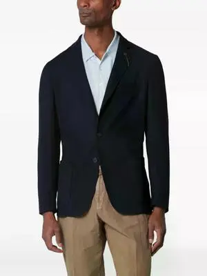 SANTANIELLO Single-breasted Blazer - Blue