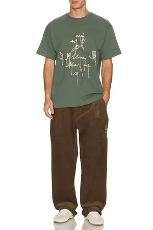 PAS UNE MARQUE Hand Stitched Embroidery Ceci Tee