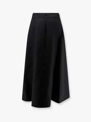Valentino Garavani Crepe Couture Midi Skirt - Black